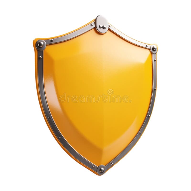 PNG 3D Protection Shield on Transparent Background - Ai Generated Stock ...