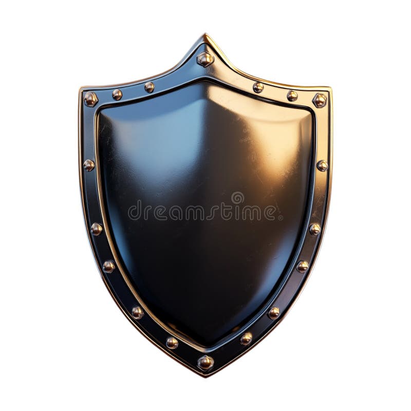PNG 3D Protection Shield on Transparent Background - Ai Generated Stock ...