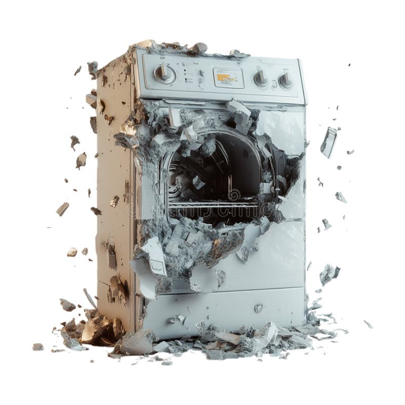 PNG Damage or Break Washing Machine on Transparent Background - Ai ...