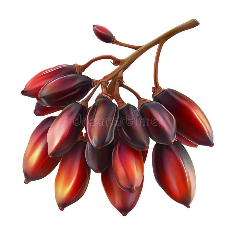 PNG Dates on Transparent Background Stock Illustration - Illustration ...