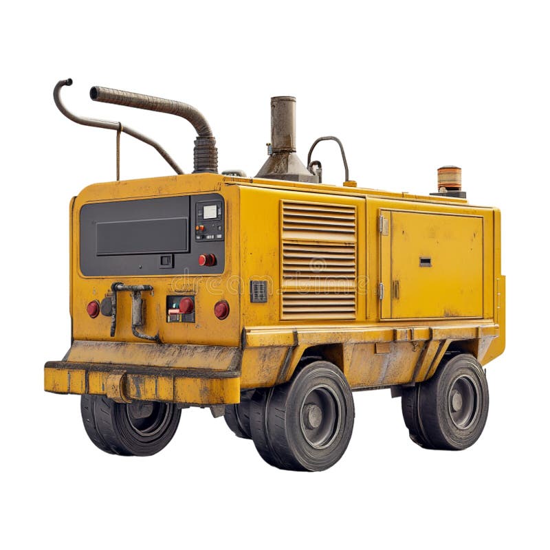 PNG Diesel Generator on Transparent Background - Ai Generated Stock ...
