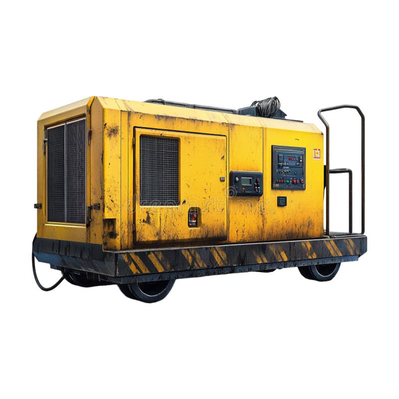 PNG Diesel Generator on Transparent Background - Ai Generated Stock ...