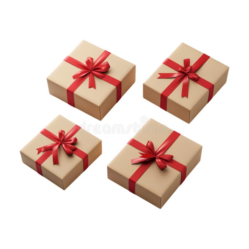 PNG Different Kinds of Gift Boxes on Transparent Background - Ai ...