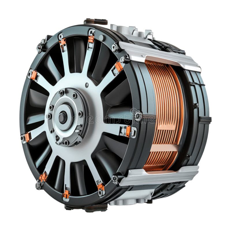 PNG Electric Motor on Transparent Background - Ai Generated Stock ...