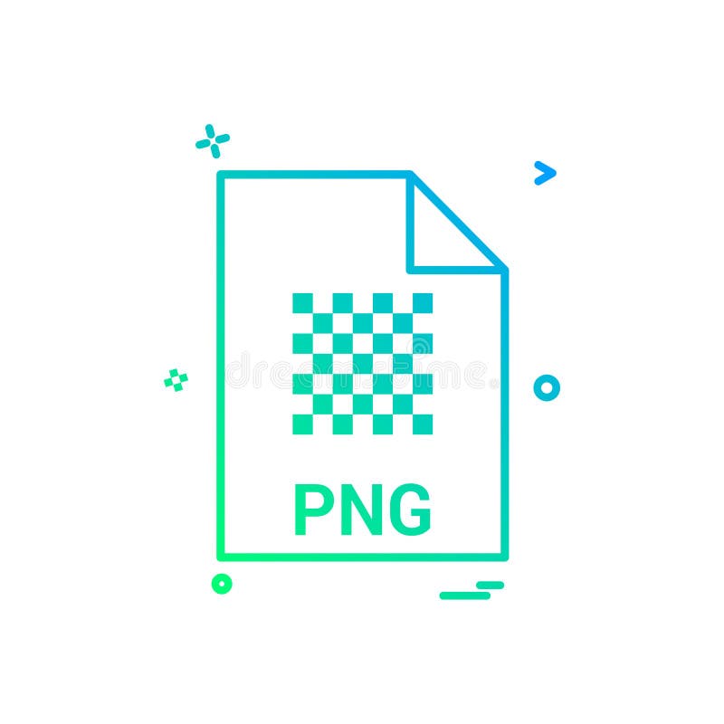 Png File File Extension File Format Icon Vector Design Stock Vector ...