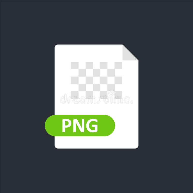 Png File Icon. Portable Network Graphics Format File Icon. Vector Stock ...