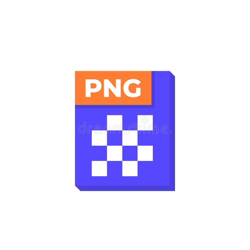 PNG File Icon, Portable Network Graphics Vector Stock Vector ...