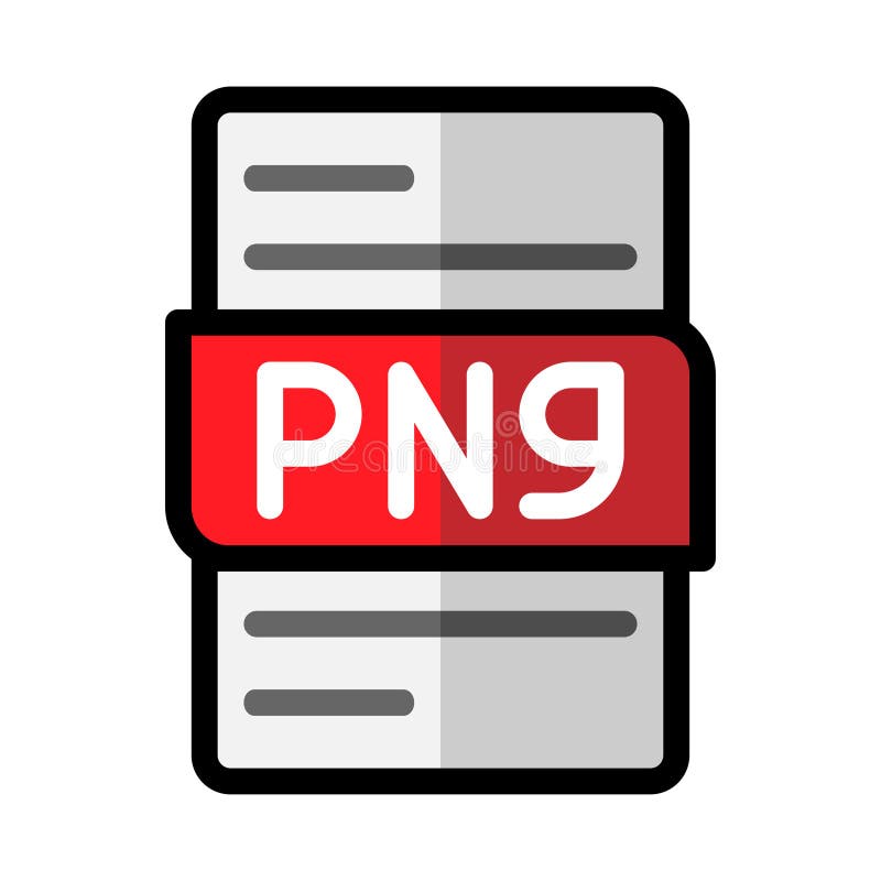 Png File Type Flat Icons. Document Files Format Graphic Design Outline ...