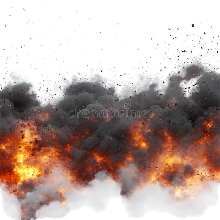 PNG Fire Flame Burning on Transparent Background - Ai Generated Stock ...