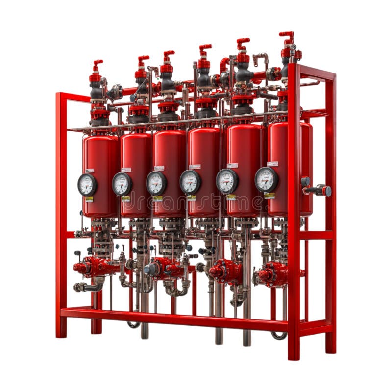 PNG Fire Suppression System on Transparent Background - Ai Generated ...