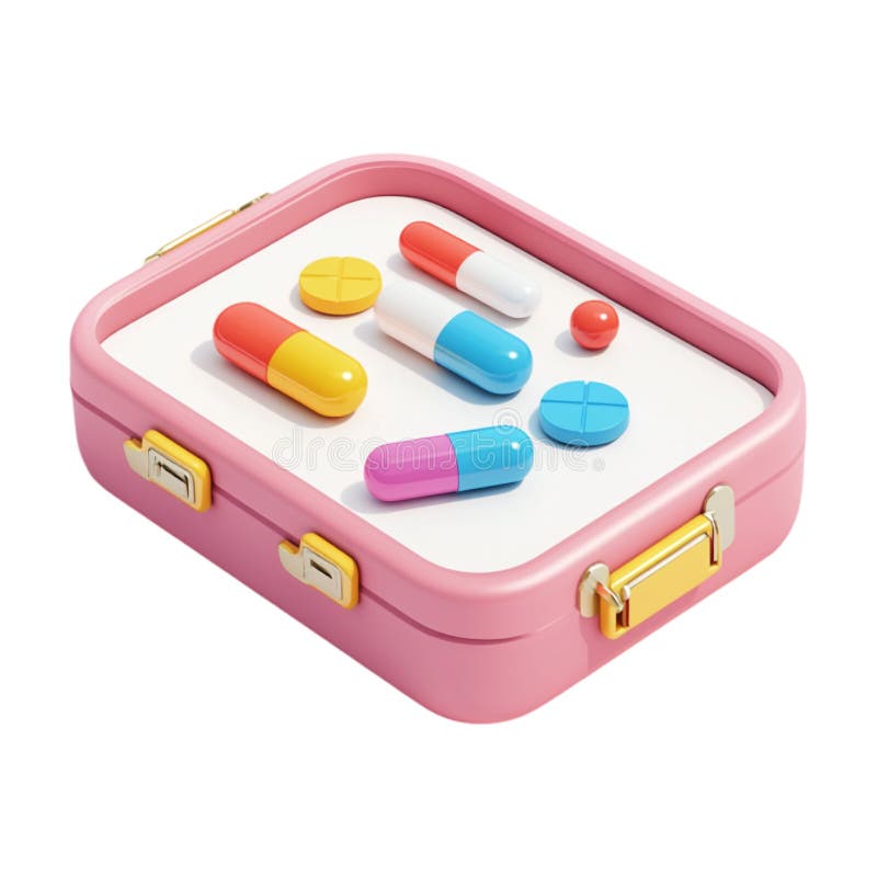 PNG First Aid Medicine Box on Transparent Background - Ai Generated ...