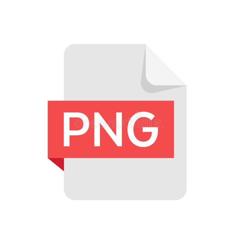PNG Format File Isolated on White Background. Stock Vector ... PNG Format File Isolated on White Background. Stock Vector ...