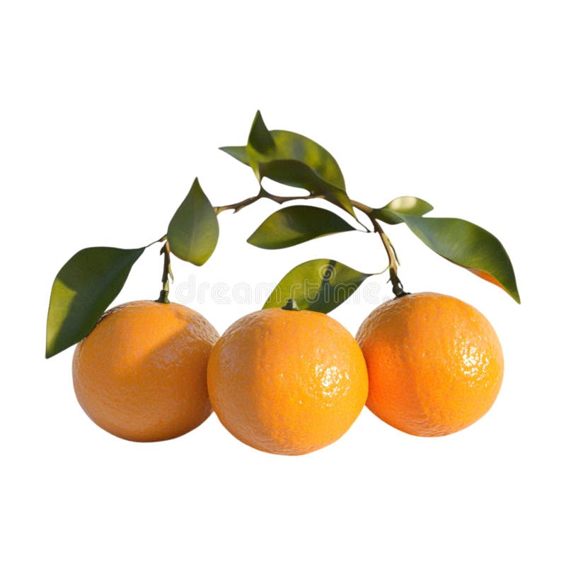 PNG Four Mandarin Oranges on Transparent Background Stock Illustration ...
