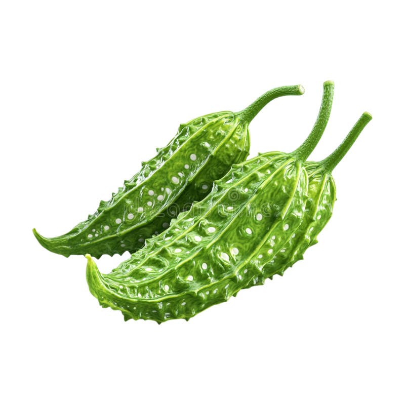 PNG Fresh Bitter Gourd on Transparent Background - Ai Generated Stock ...