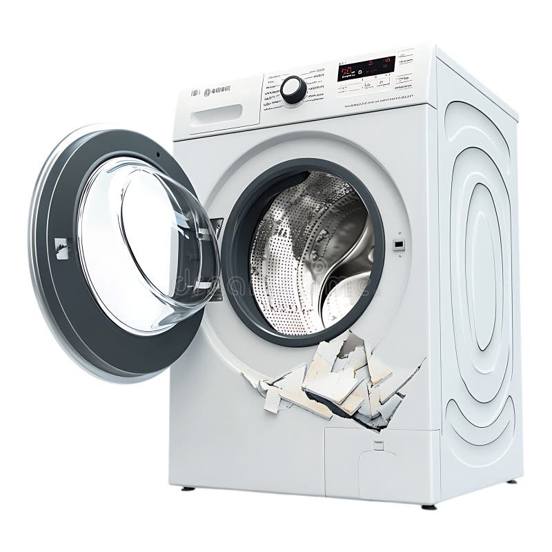PNG FrontLoading Washing Machine Against Transparent Background for ...