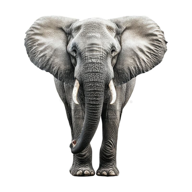PNG Giant Elephant Standing on Transparent Background - Ai Generated ...