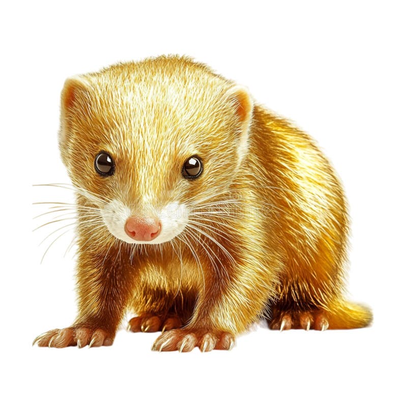 PNG Golden Mouse on Transparent Background - Ai Generated Stock ...