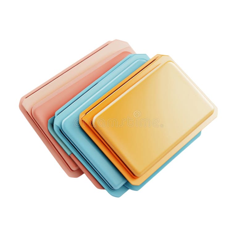 PNG Group of Document Files on Transparent Background - Ai Generated ...