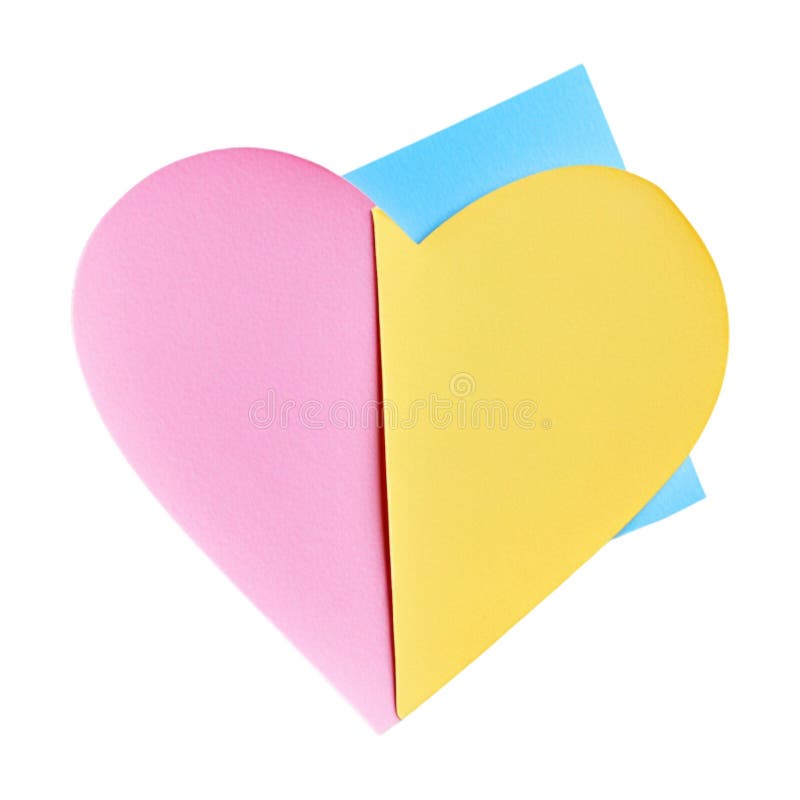 PNG Heart Shape Sticky Note on Transparent Background - Ai Generated ...