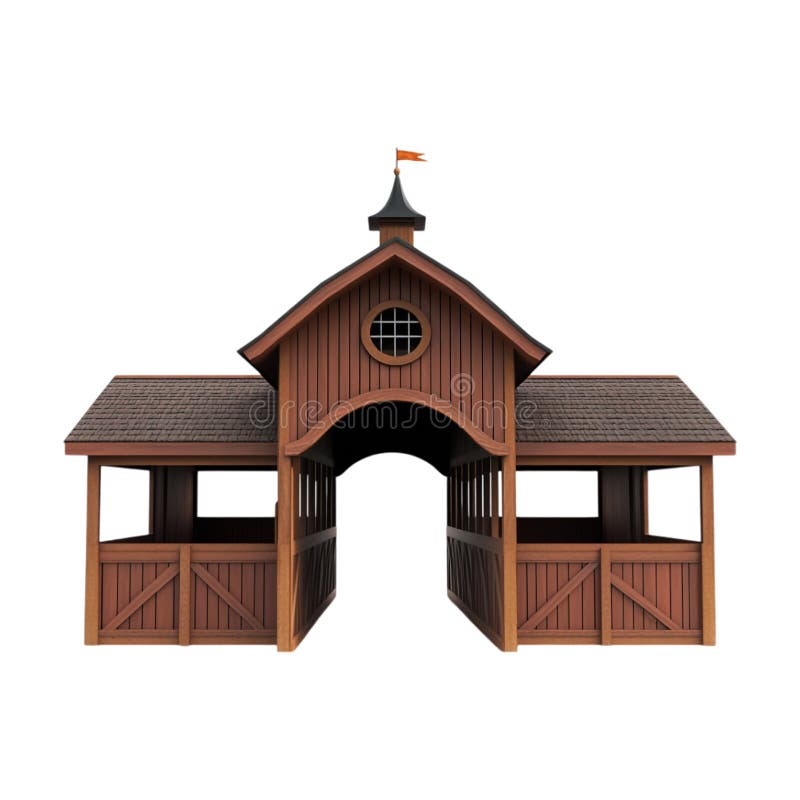 PNG Horse in Stable on Transparent Background - Ai Generated Stock ...