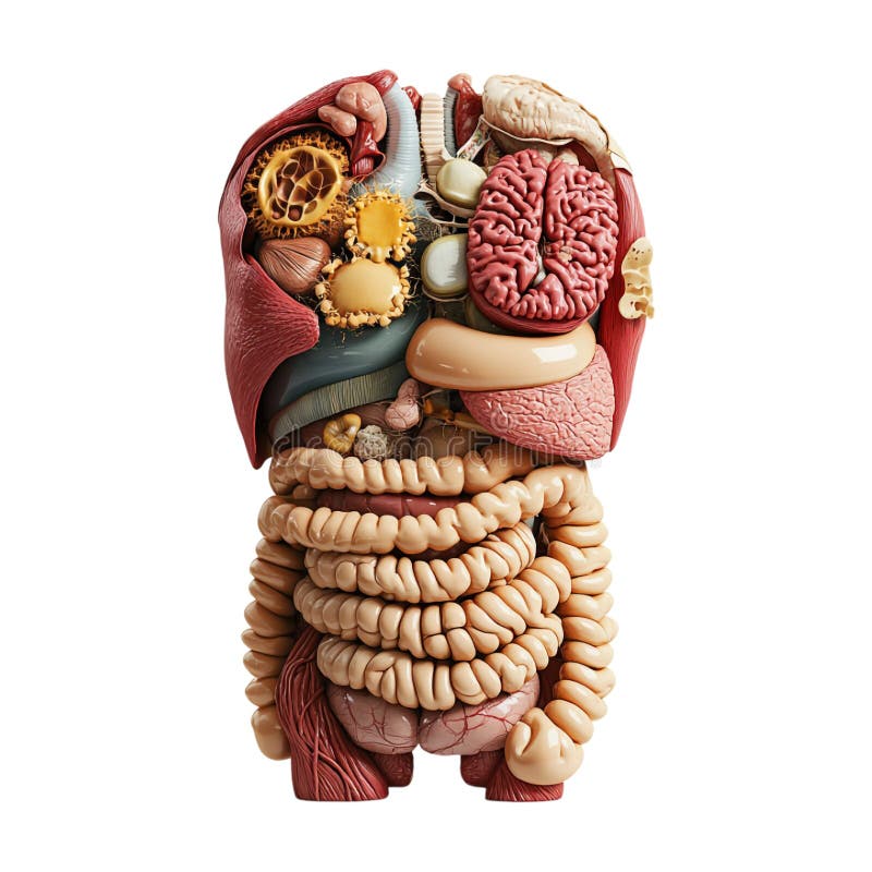 PNG Human Internal Organs on Transparent Background - Ai Generated ...