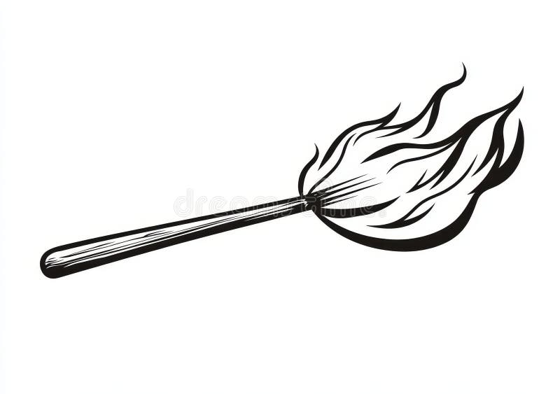 This PNG Illustration Features a Black and White Hand Drawn Image of a ...