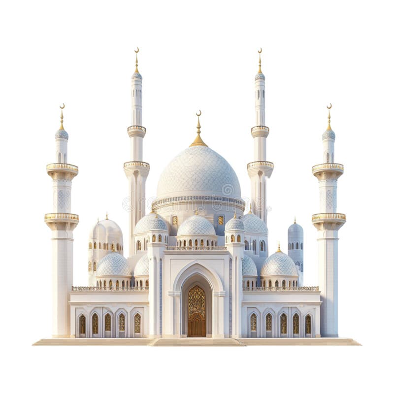 PNG Islamic Ramadan Mosque on Transparent Background - Ai Generated ...