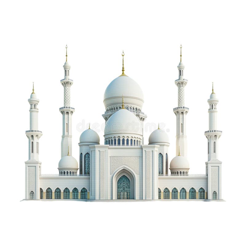 PNG Islamic Ramadan Mosque on Transparent Background - Ai Generated ...