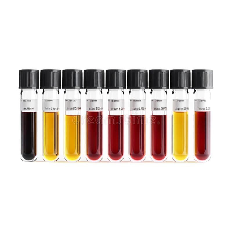 PNG Lab Blood Test Tubes on Transparent Background - Ai Generated Stock ...