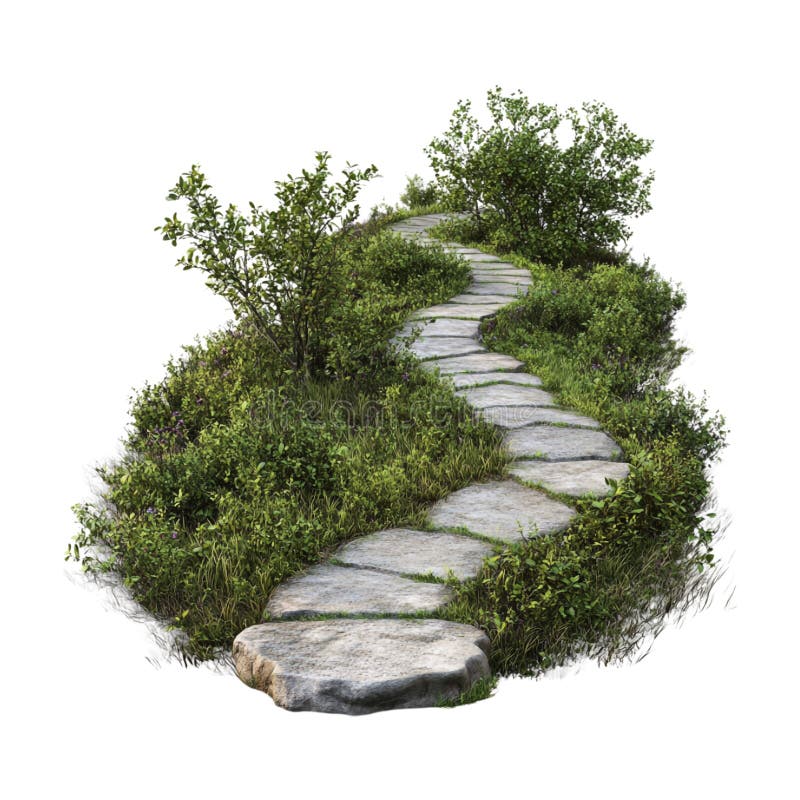 PNG Land Pathway in Mountains on Transparent Background - Ai Generated ...