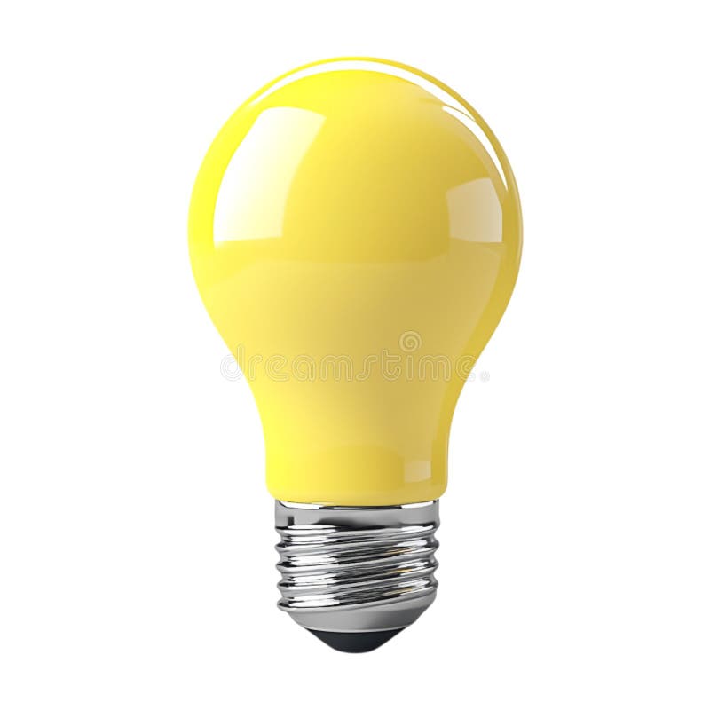 PNG Light Bulb Cartoon Style on Transparent Background - Ai Generated ...