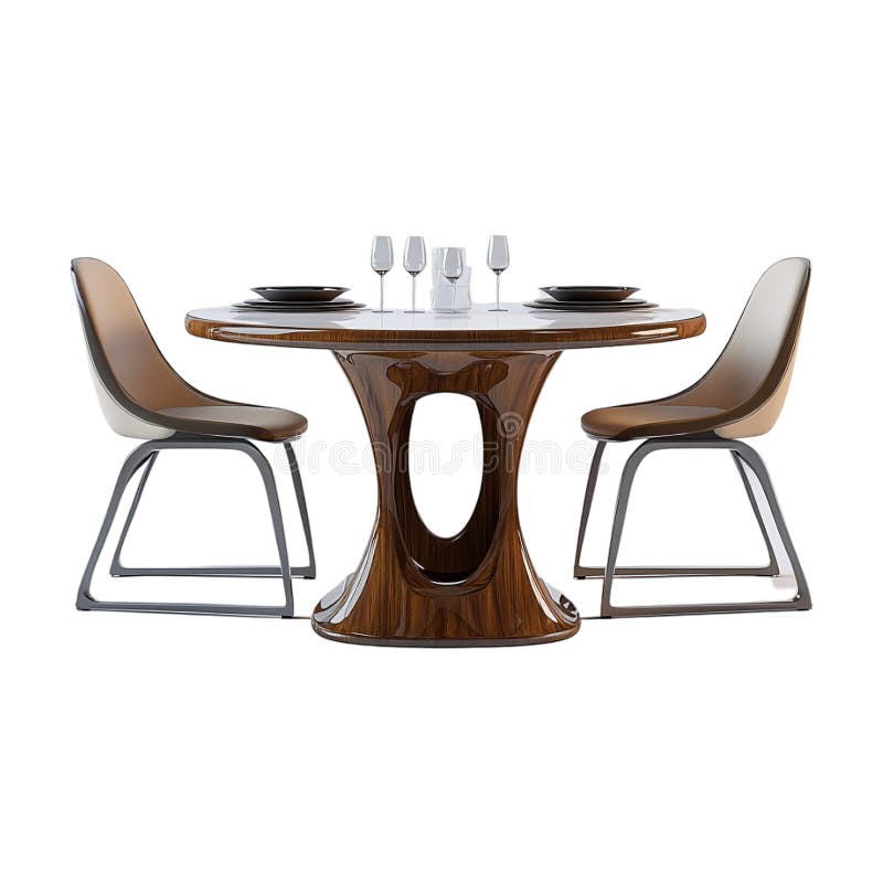 PNG Luxury Dining Table with Chairs in Restaurant on Transparent ...