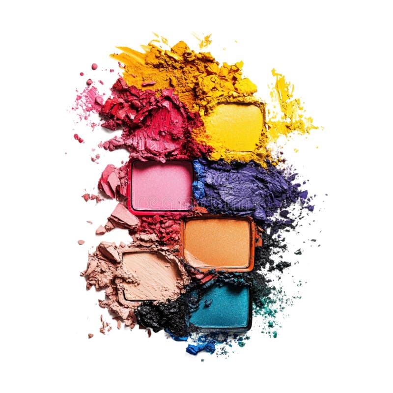 PNG Makeup Color Palette on Transparent Background - Ai Generated Stock ...