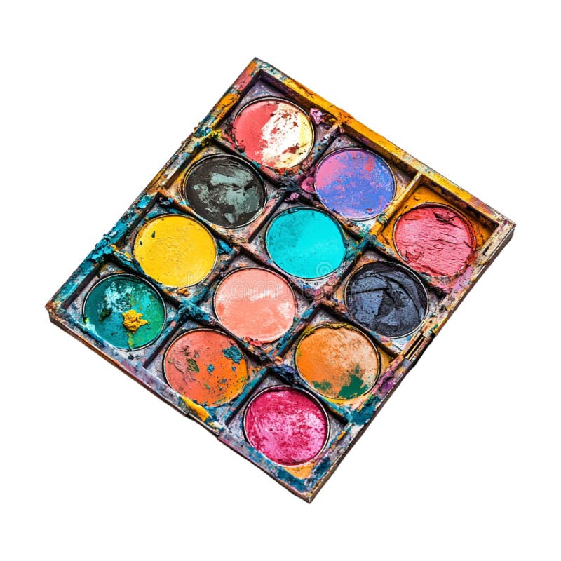 PNG Makeup Color Palette on Transparent Background - Ai Generated Stock ...