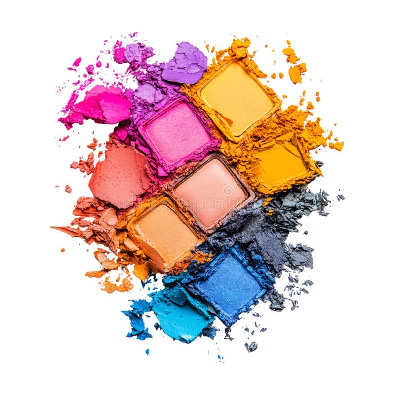 PNG Makeup Color Palette on Transparent Background - Ai Generated Stock ...
