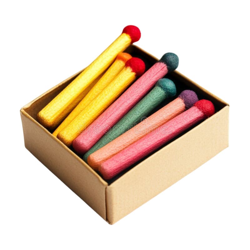 PNG Match Sticks Box on Transparent Background - Ai Generated Stock ...