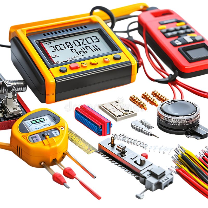 PNG Multimeter and Electrical Instruments Against Transparent ...