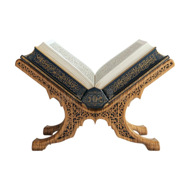 PNG Open Quran on Prayer Mat on Transparent Background Stock ...