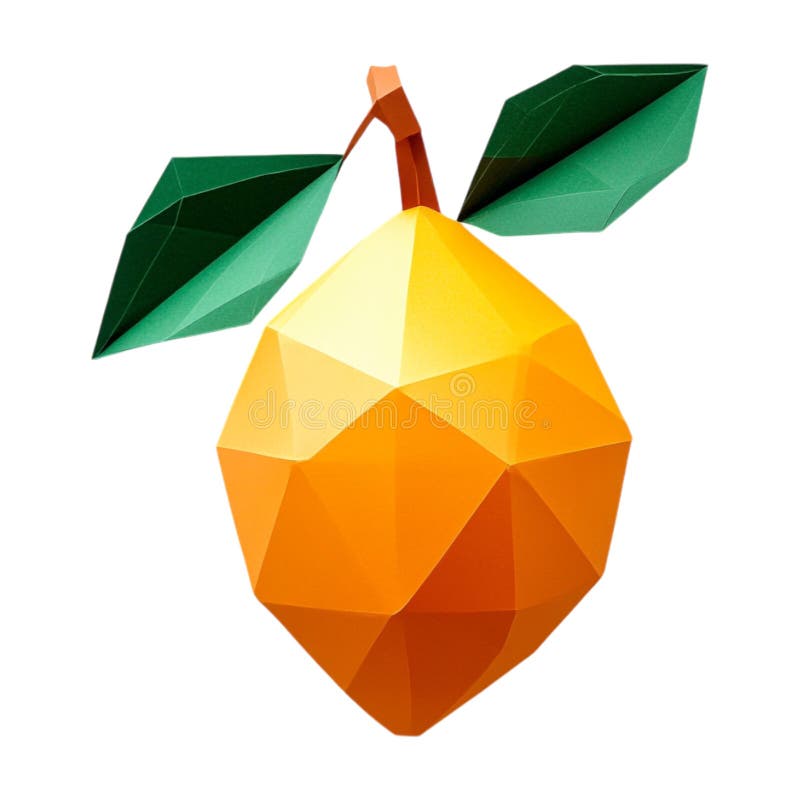 PNG Papercut Mango on Transparent Background - Ai Generated Stock ...