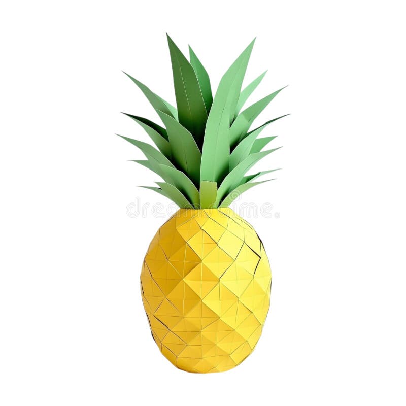 Png Papercut Pineapple Stock Illustrations – 8 Png Papercut Pineapple ...