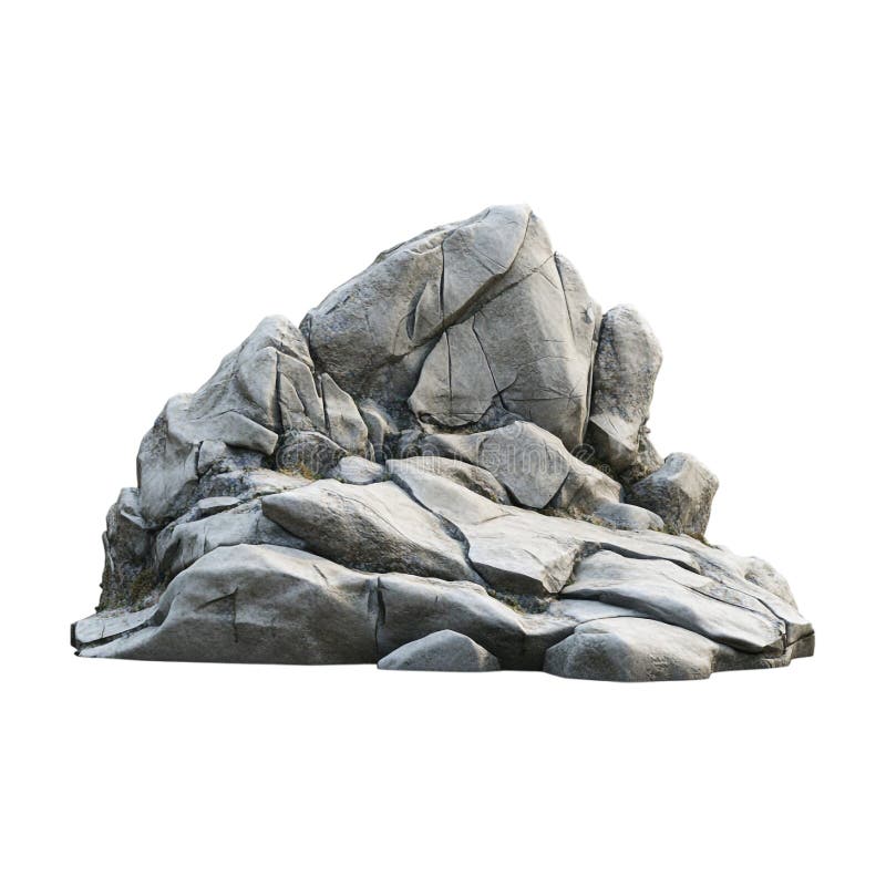 PNG Pile of Jagged Sharp-edged Rock on Transparent Background - Ai ...