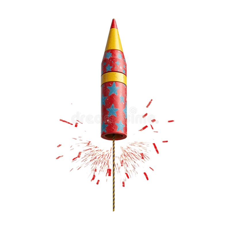 Pyrotechnics and Fireworks Vector. Stock Vector - Illustration of burn ...