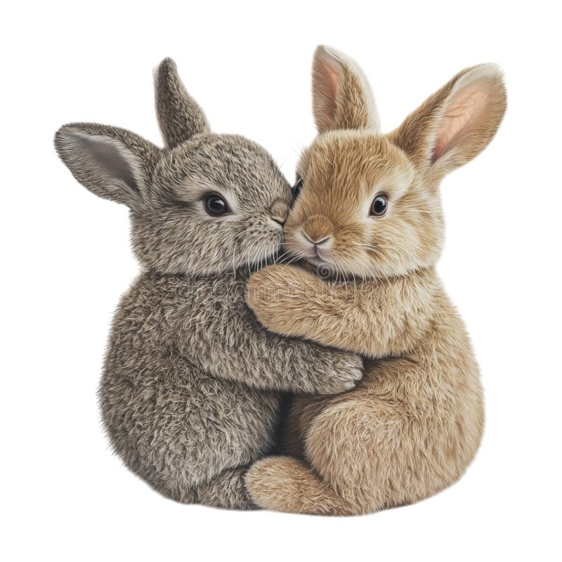 Rabbit Hugging Stock Illustrations – 1,800 Rabbit Hugging Stock ...