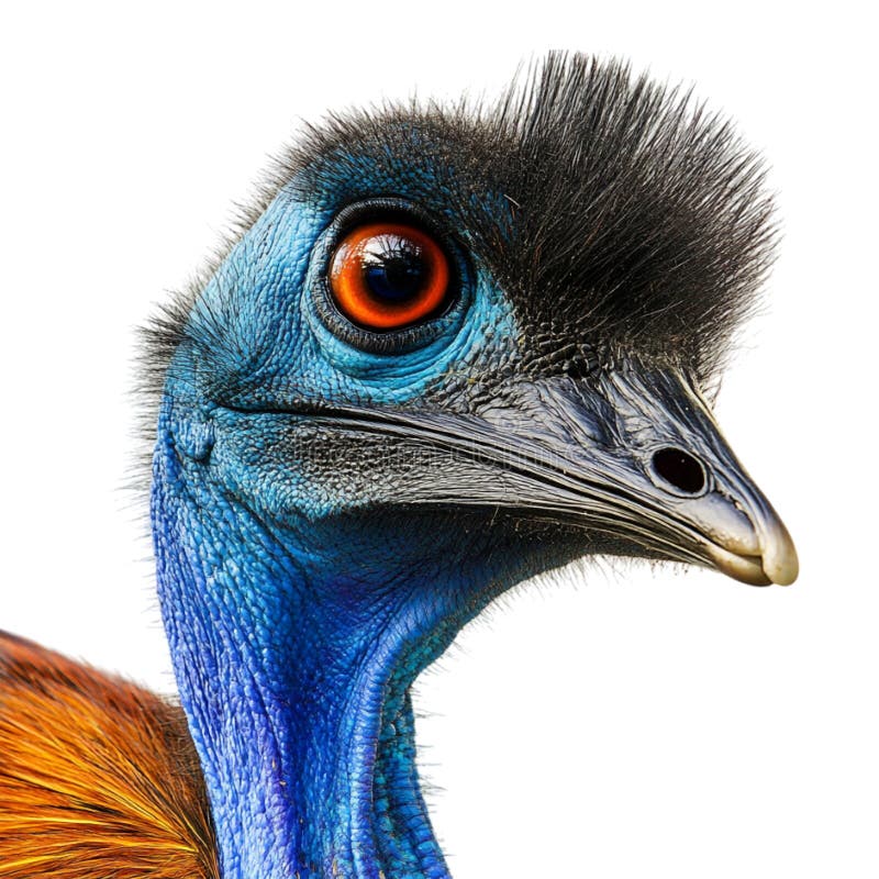 PNG Realism of a Cassowary on Transparent Background - Ai Generated ...