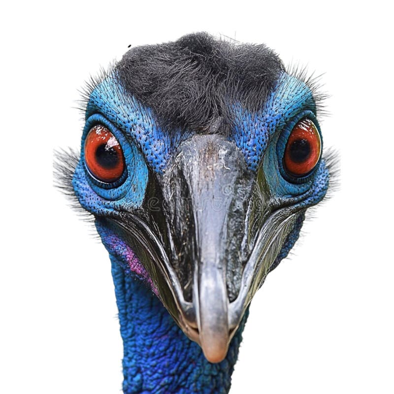 PNG Realism of a Cassowary on Transparent Background - Ai Generated ...