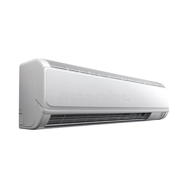 PNG Realistic Air Conditioner on White Background for Home Appliances ...