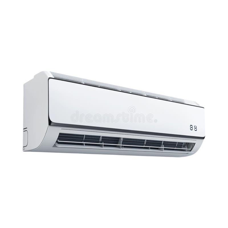 PNG Realistic Air Conditioner on White Background for Home Appliances ...