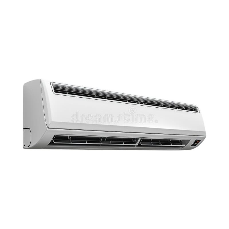 PNG Realistic Air Conditioner on White Background for Home Appliances ...