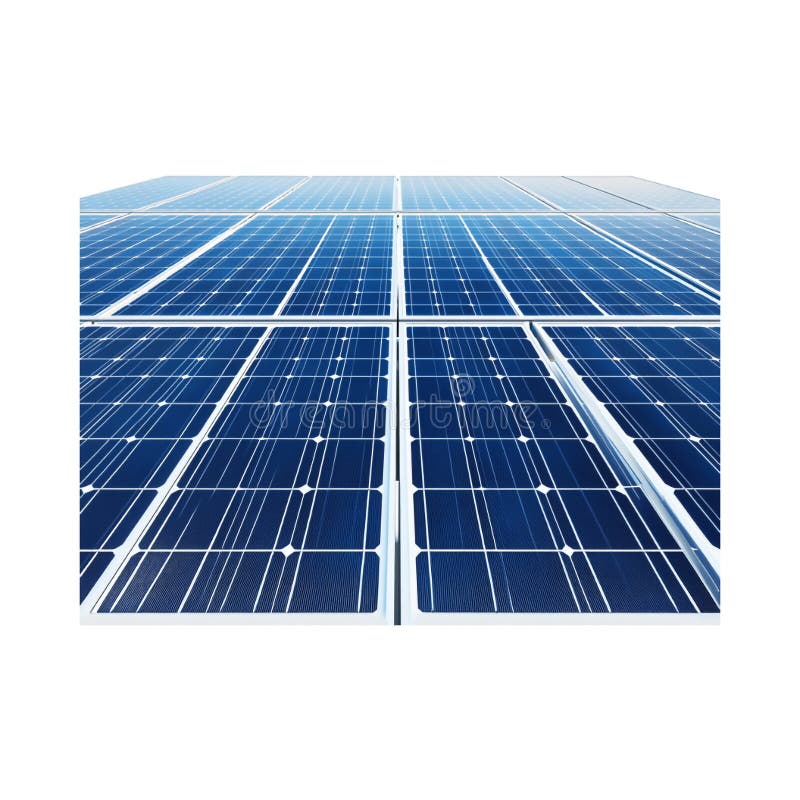 PNG Realistic HighEfficiency Solar Panel Array on Transparent ...