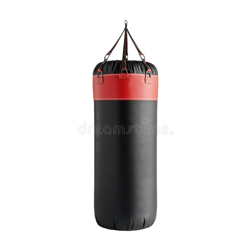 PNG Red Boxing Bag on Transparent Background - Ai Generated Stock ...